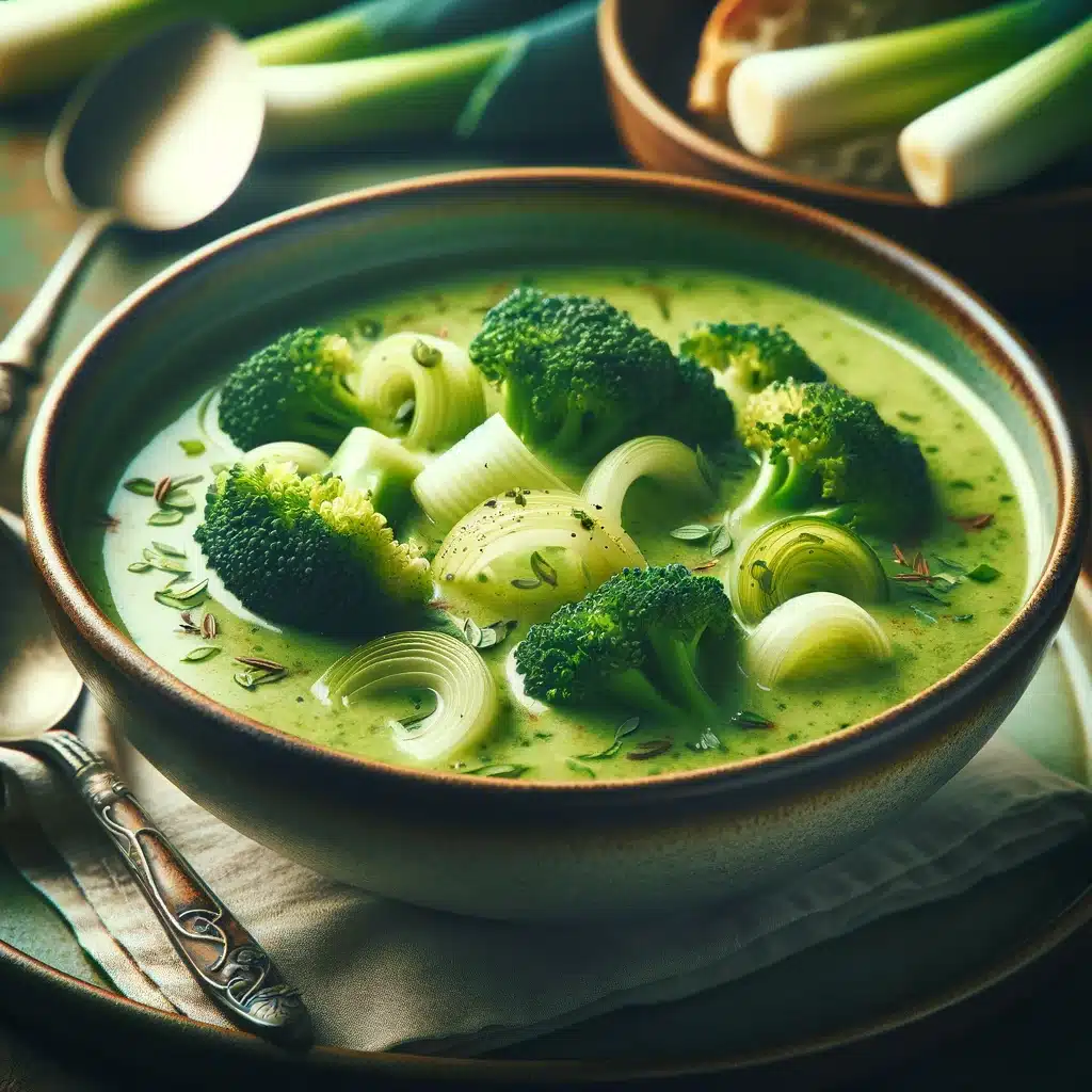 Brokkoli-Lauch-Suppe Rezept | rezeptemeister.com