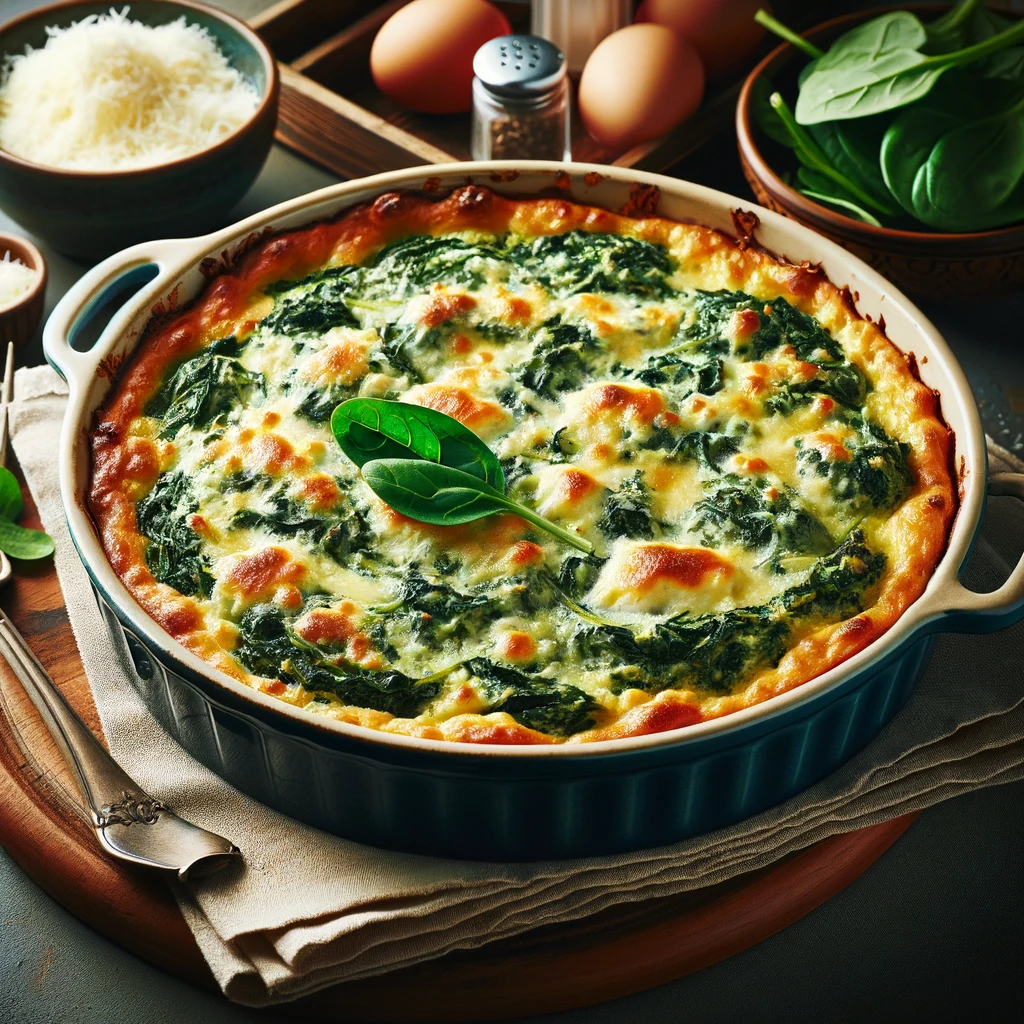 Ricotta-Spinat-Auflauf Rezept | rezeptemeister.com