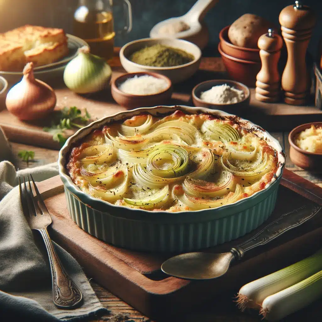 Porree-Auflauf Rezept | rezeptemeister.com
