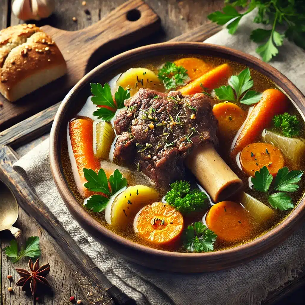 Beinscheibensuppe Rezept | rezeptemeister.com