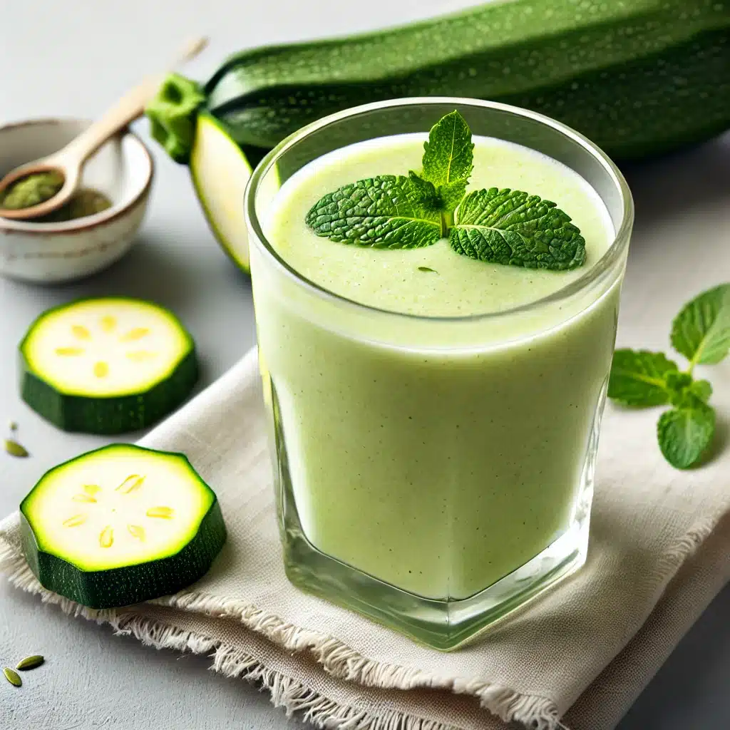 Erfrischender Zucchini-Smoothie Rezept | rezeptemeister.com